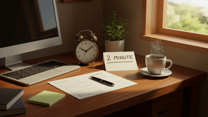 Master the Two-Minute Rule for Productivity Gains — DailyHabitLab
